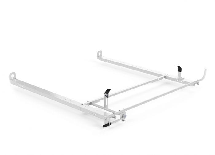 Kargo Master 4A90L HD ALUMINUM CLAMP & LOCK LADDER RACK - LOW ROOF-TRA ...